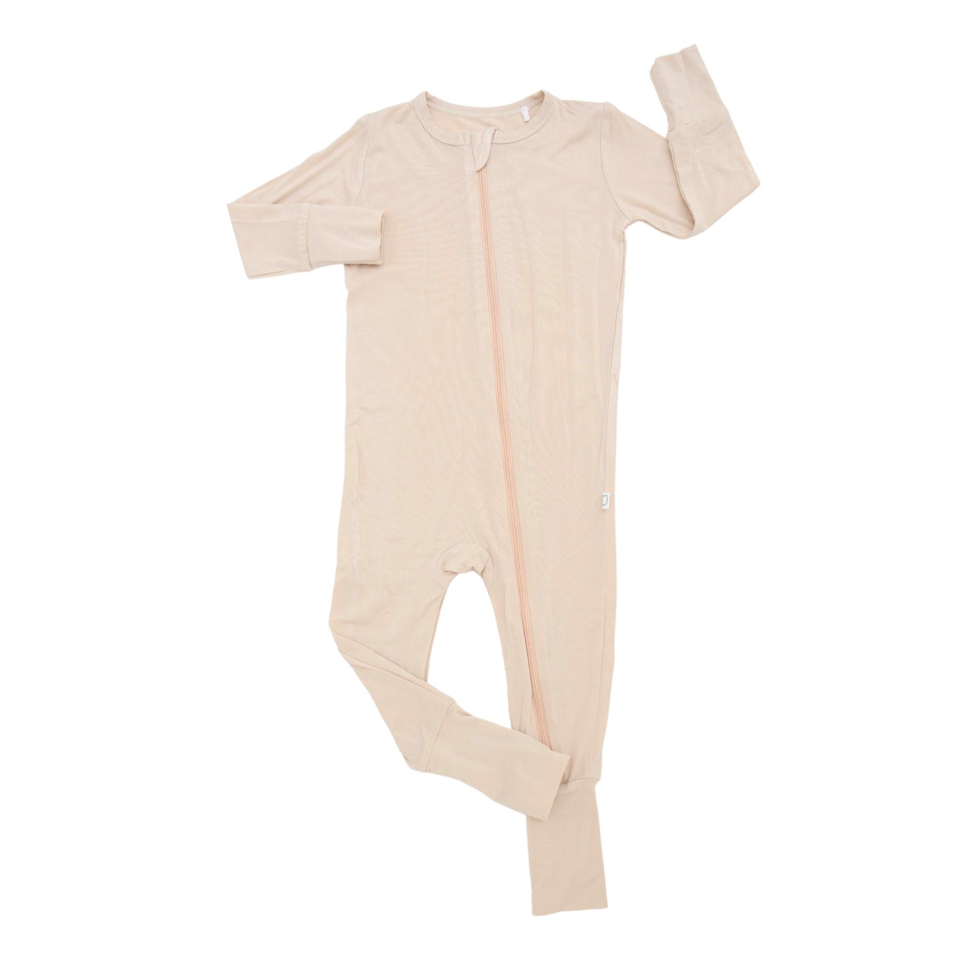 Oatmeal Bamboo Sleeper – Roobear Kids