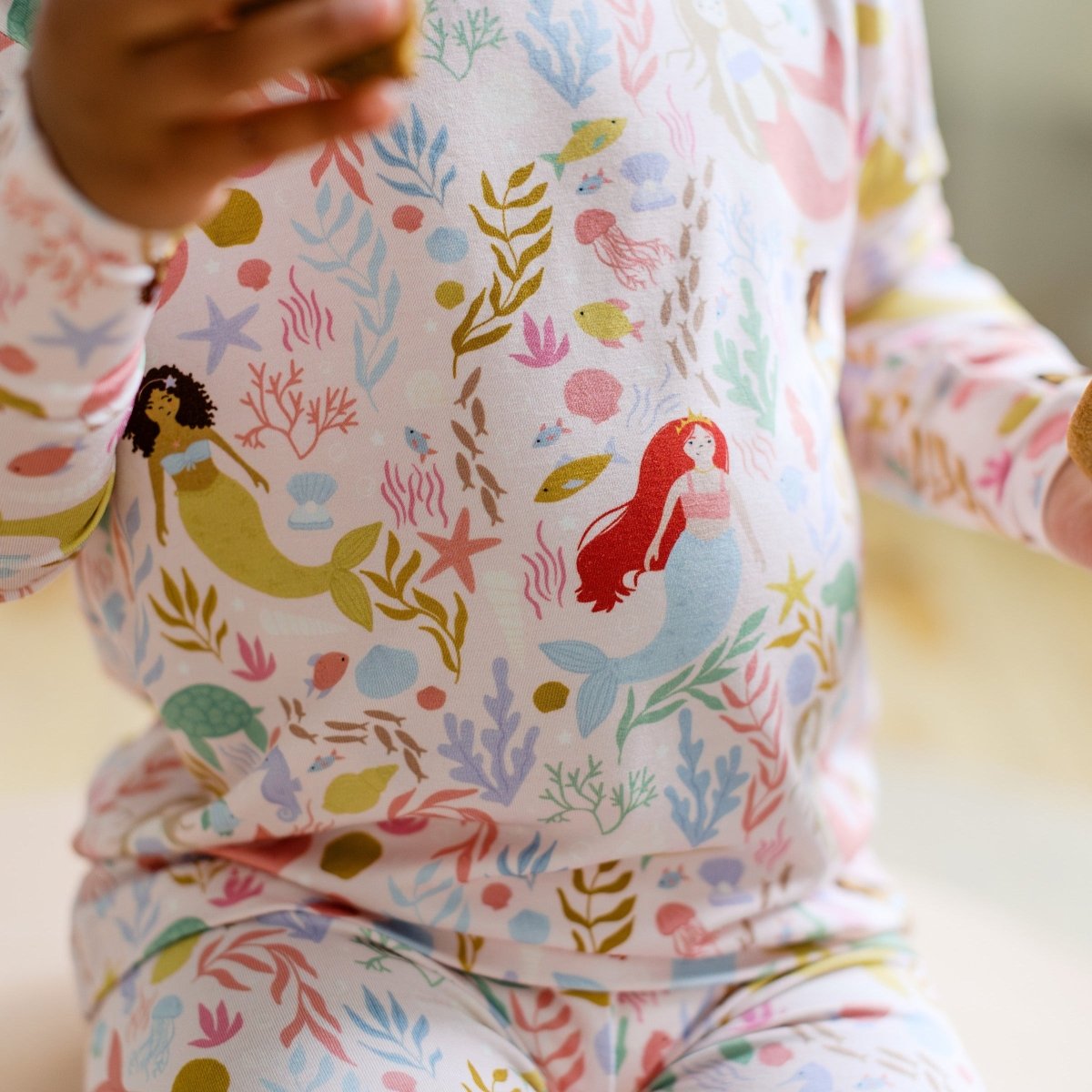 Mermaids Two-Piece PJs – Roobear Kids