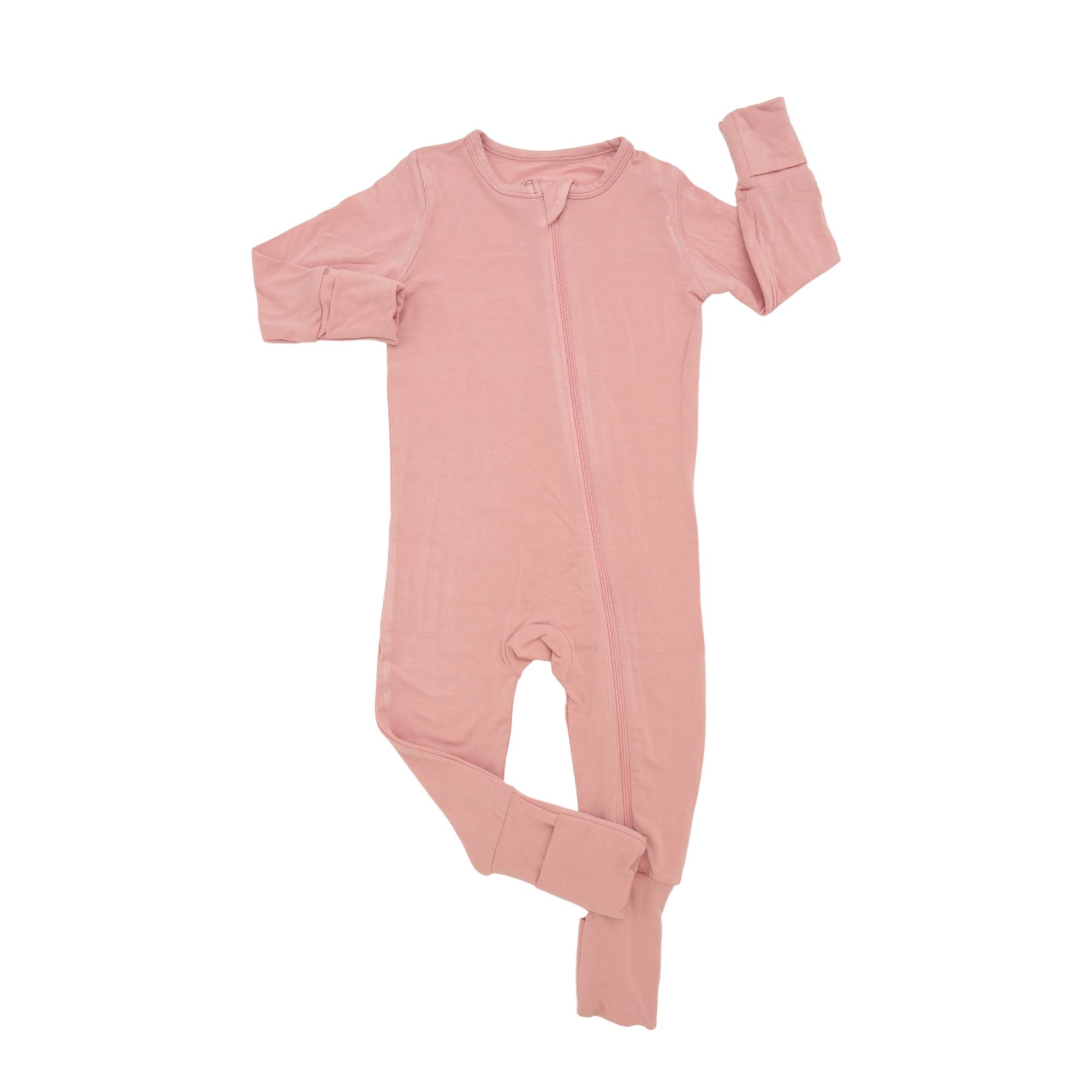 Blush Pink Bamboo Sleeper – Roobear Kids